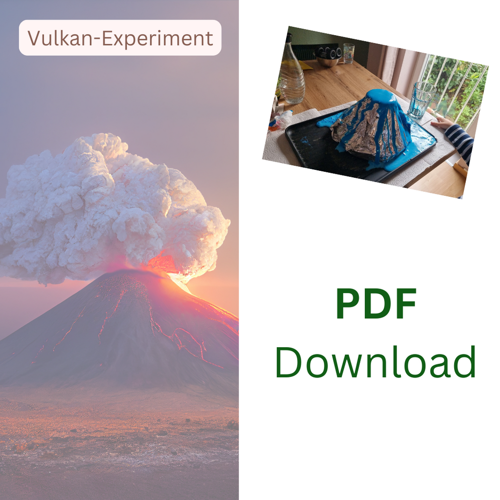 Vulkan-Experiment für Kinder – Entdecke Wissenschaft! - pdf-Download ...